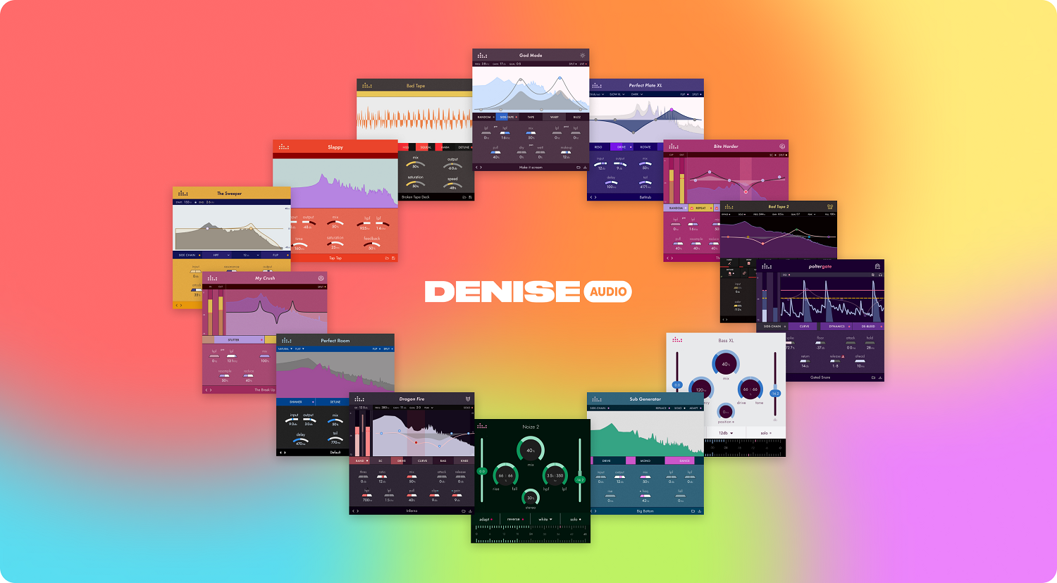 【音频处理插件捆绑合集】Denise Audio Total Bundle 2023 – EDMTOP.TOP