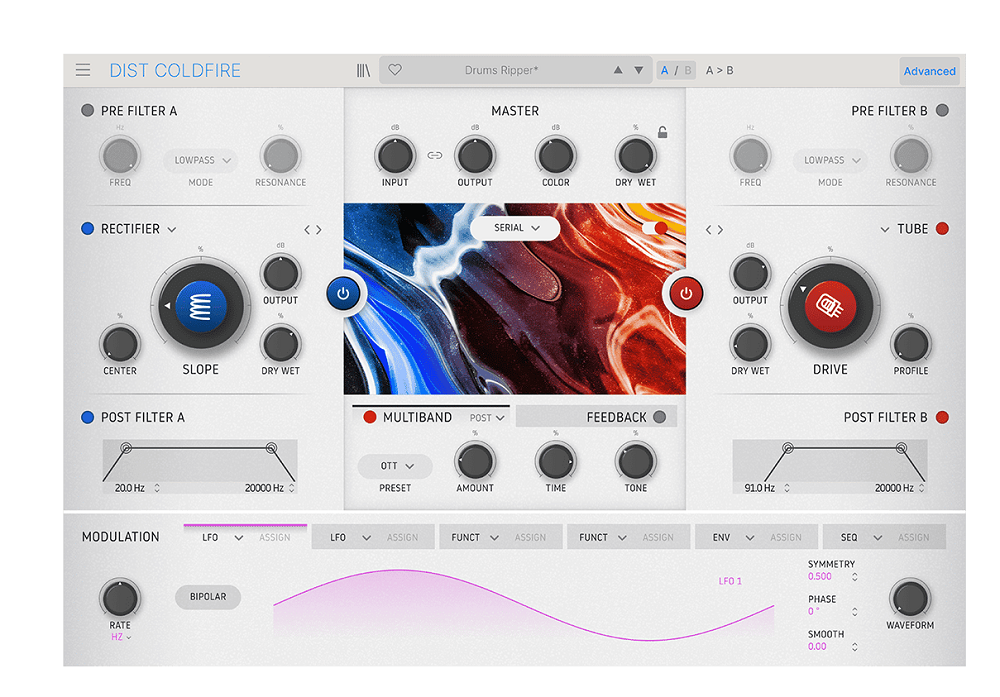 【双引擎失真效果插件】Arturia – Dist COLDFIRE v1.0.0.4100（Win&Mac） – EDMTOP.TOP