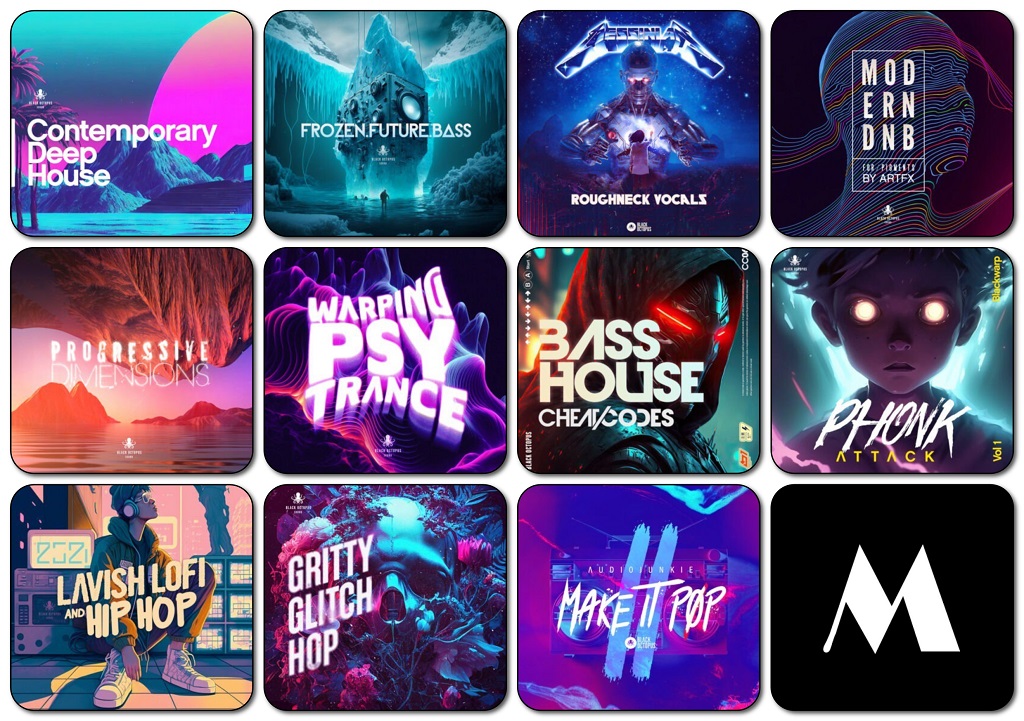 【Black Octopus Sound厂牌采样合集2023.8.7】Black Octopus Sound Sample ...