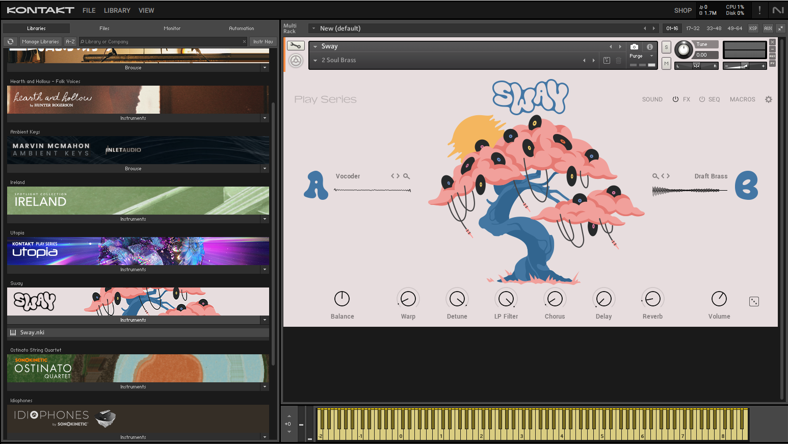 【Hip Hop合成器乐器KONTAKT扩展】Native Instruments – Play Series SWAY v2.0.0 ...