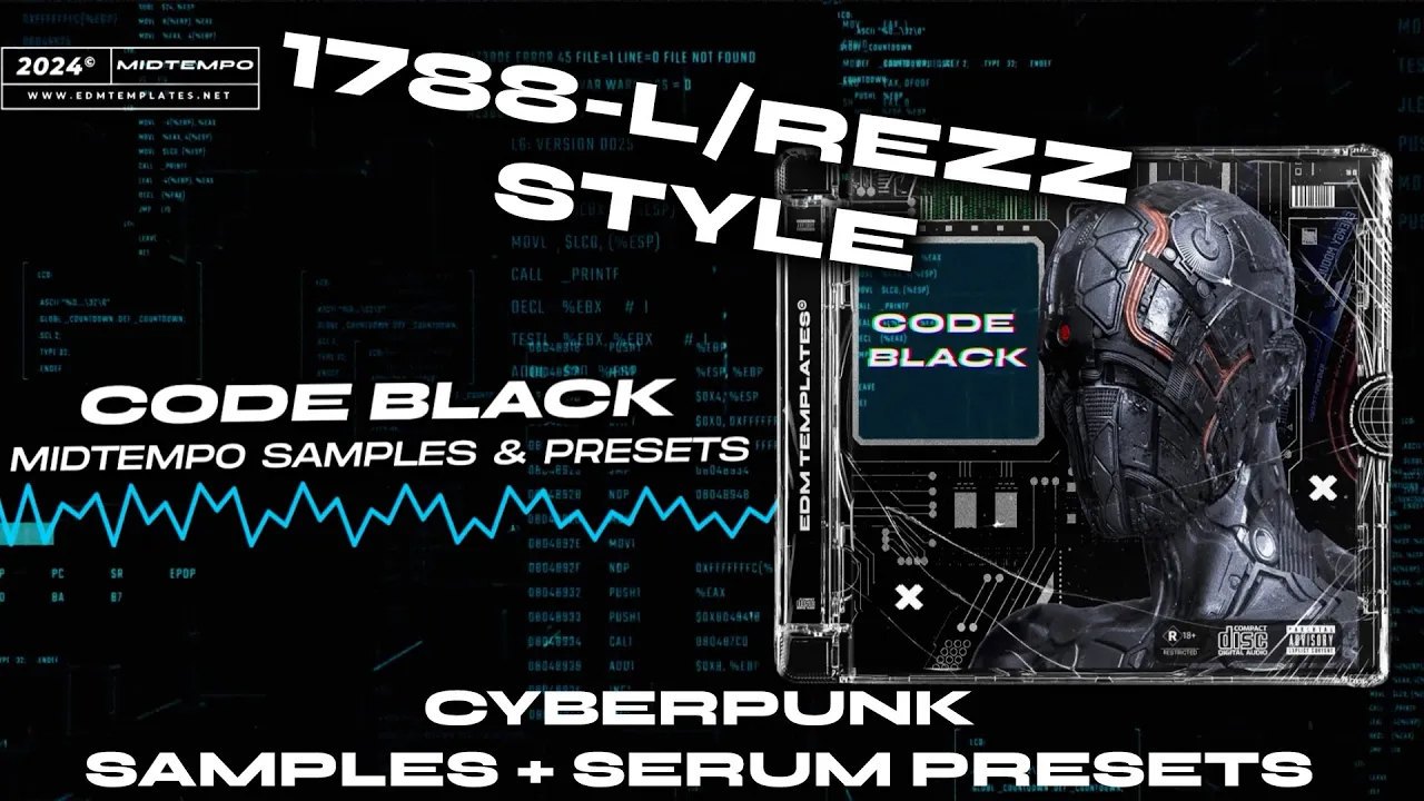 【Midtempo多风格采样包】EDM Templates – CODE BLACK MIDTEMPO SAMPLE – EDMTOP.TOP